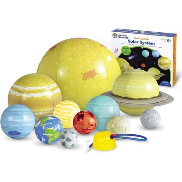 Toys | Learning Resources Giant Inflatable Solar System Kids Solar ...